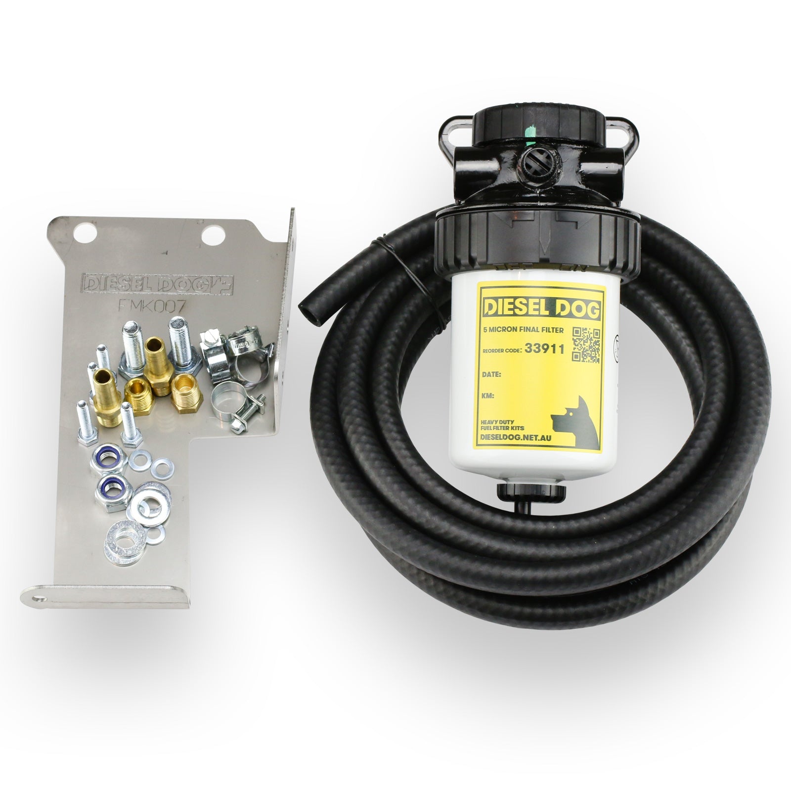 Diesel Dog Fuel Filter Kit - Navara D40 – Filtermax