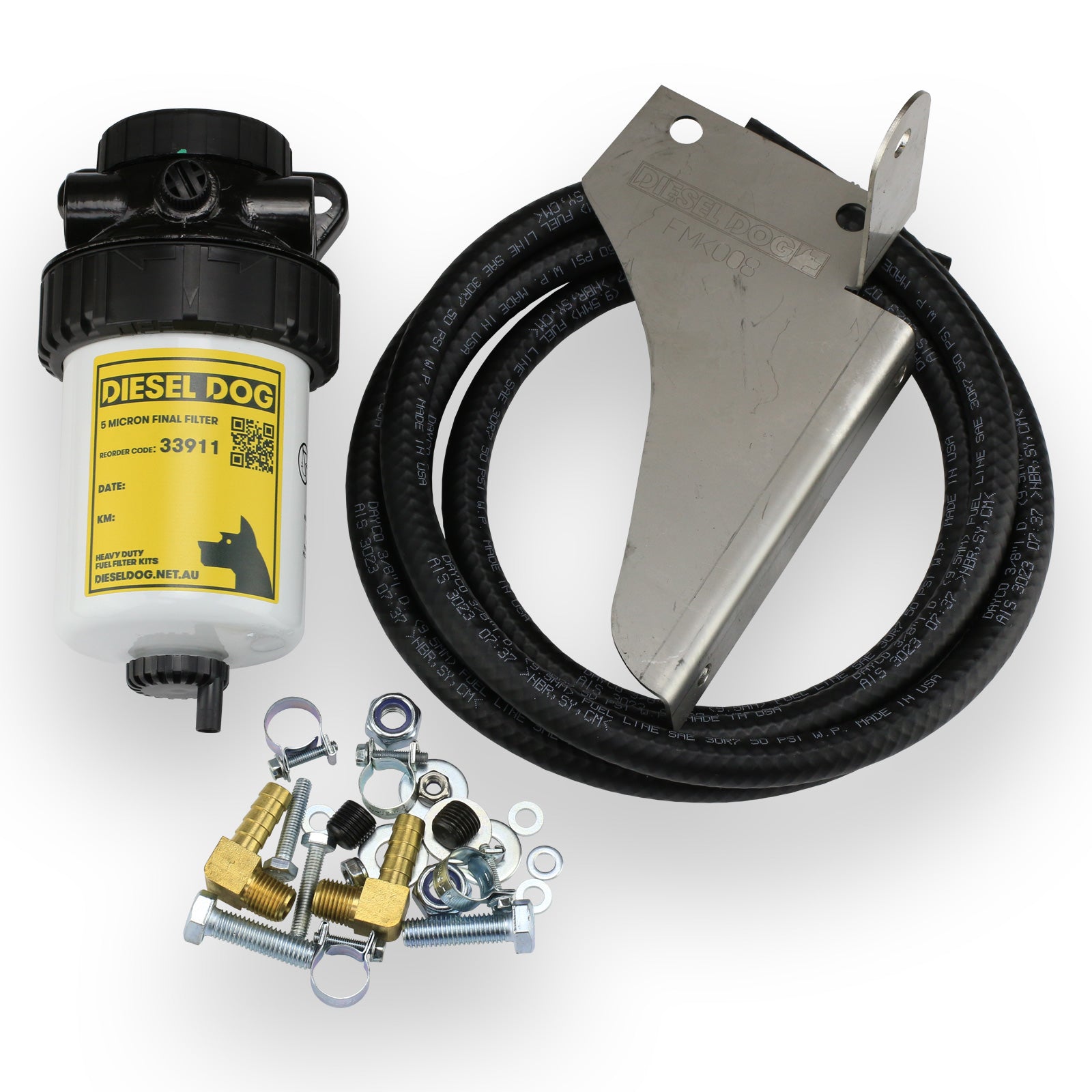 Diesel Dog Fuel Filter Kit - Navara STX550 3.0L V6 – Filtermax